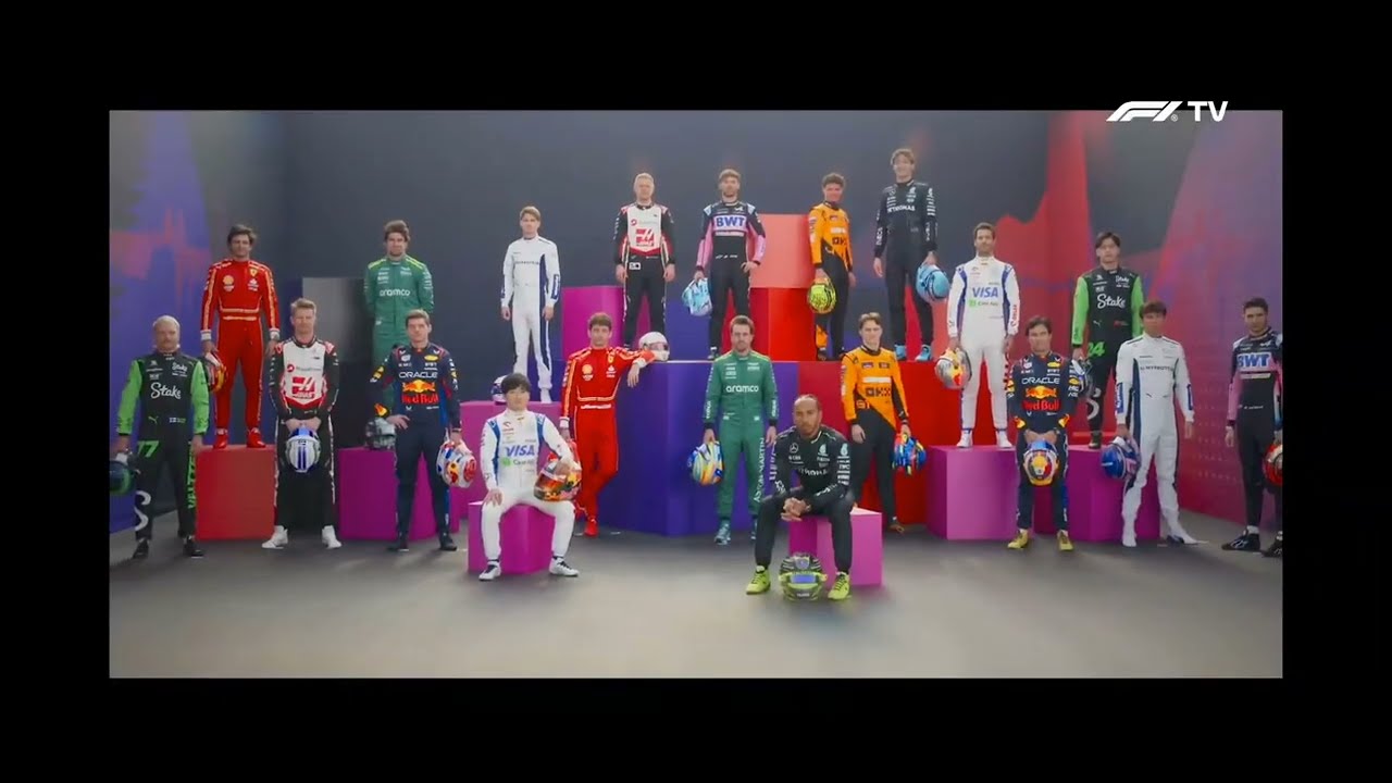 F1 LIVE 2024 title sequence - YouTube
