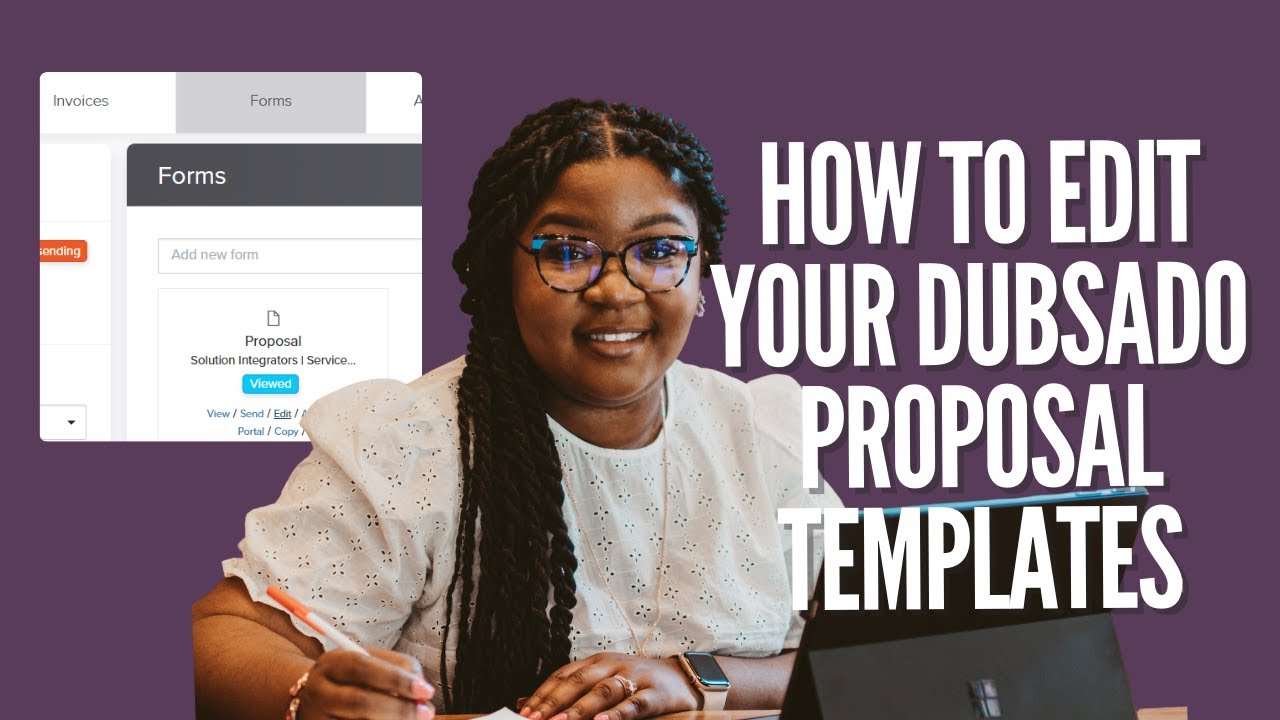 Edit Dubsado Proposals Without Duplicating Templates - YouTube