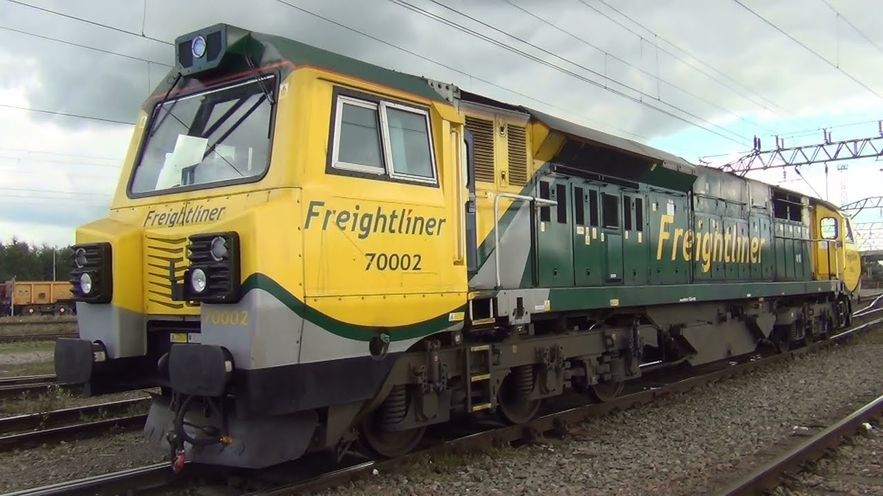 freightliner class 70s 70001 - 70020 - YouTube