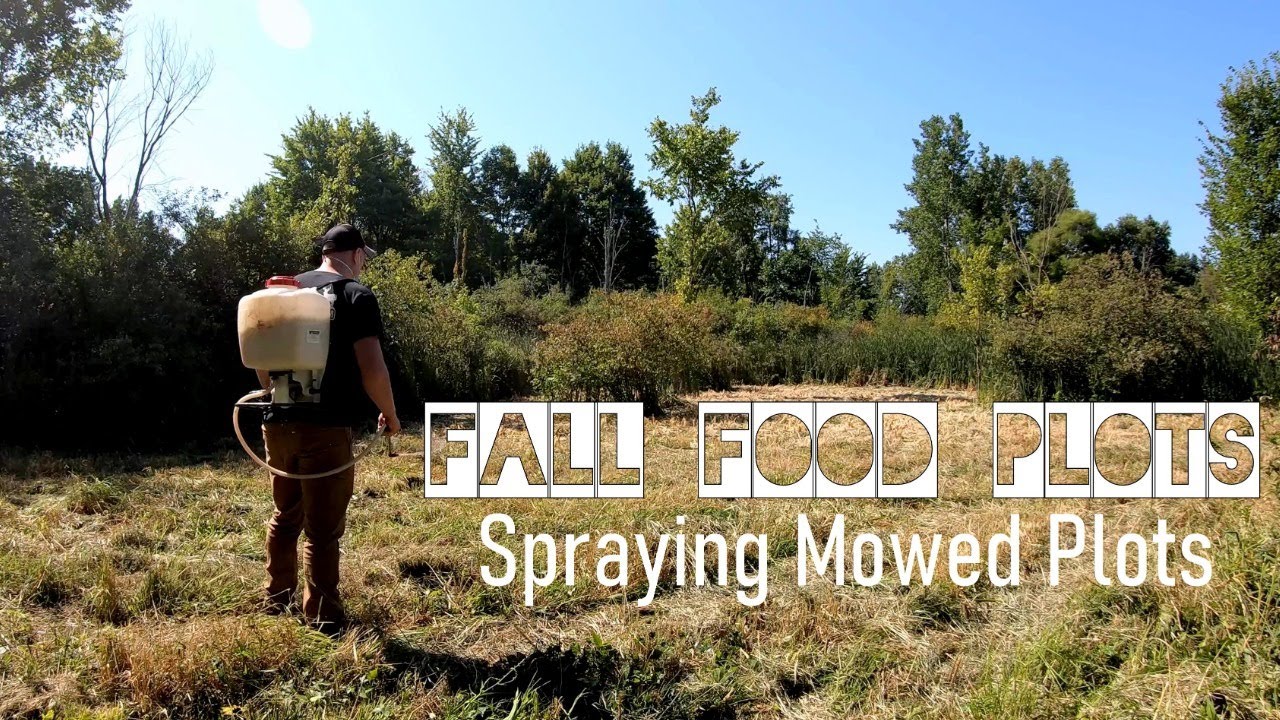 Spraying For FALL FOOD PLOTS | SBO LIVE MINISODE #74 - YouTube