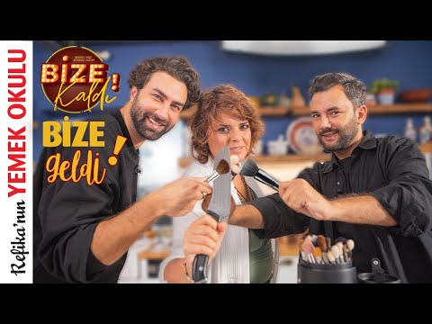 Refika 2 Efsane Makyöre Ne Yemek Yapar ? Seçkin Süngüç & Fezi Altun ile Refika'ya Makyaj @BizeKaldı