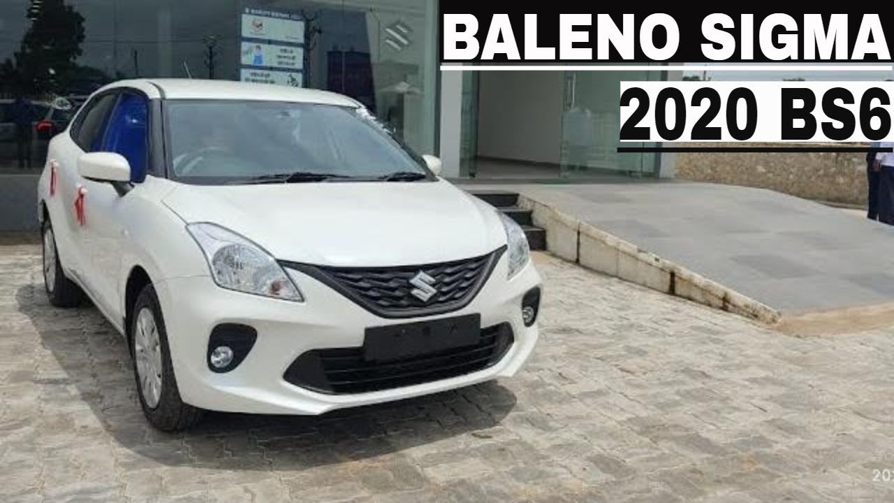 2020 Maruti Suzuki Baleno Sigma BS6 | baleno base model | on road price ...
