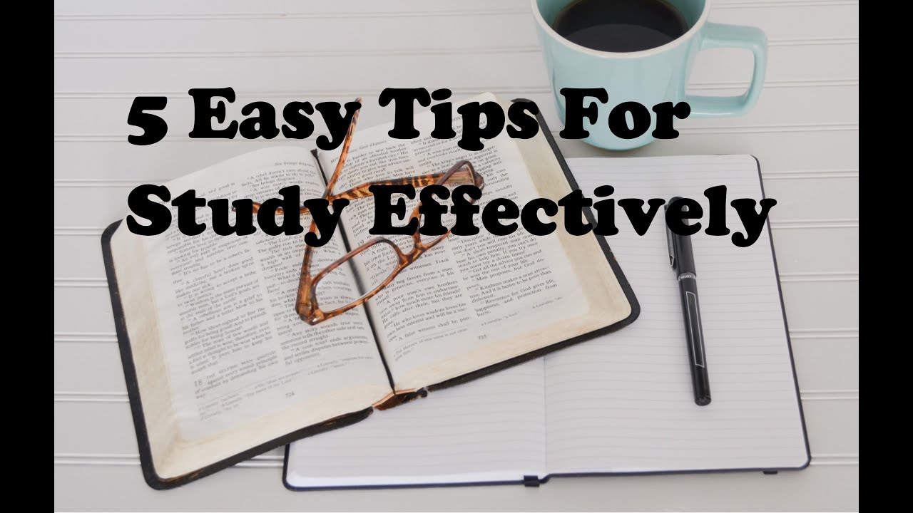 5 Tips For Study Effectively - YouTube