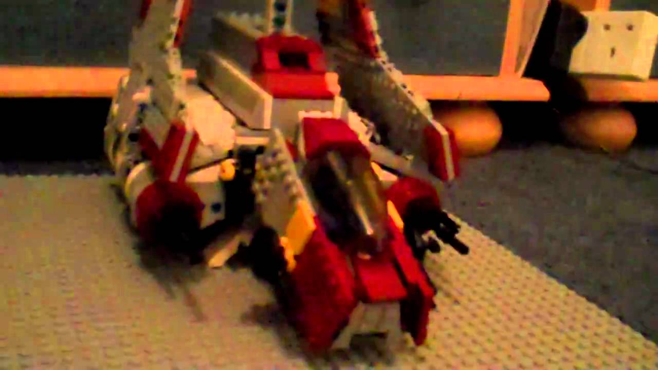 lego star wars republic attack shuttle review - YouTube