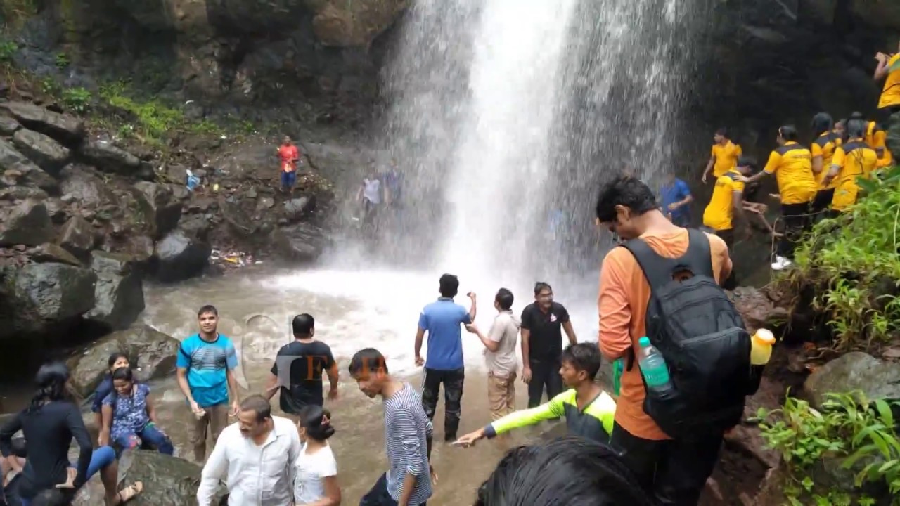 Waterfall at Vangani ( Maharashtra, India ) l Vangani Picnic Spot - YouTube