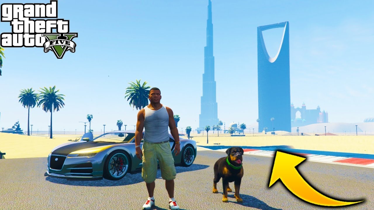 Franklin Y Chop se Van de Viaje A DUBAI en GTA 5! - YouTube