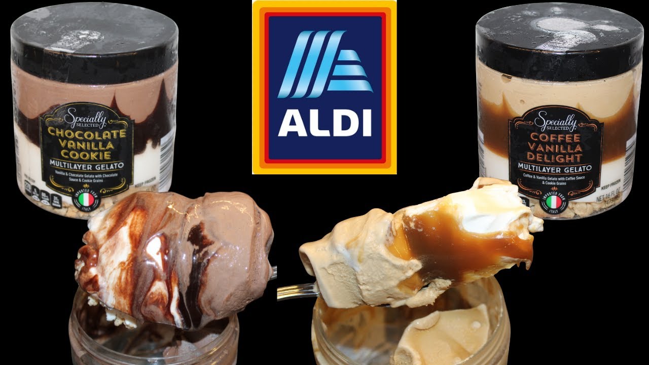 Specially Selected (Aldi) Multilayer Gelato Chocolate Vanilla Cookie ...