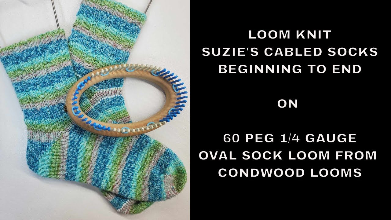 Sock Loom Knitting Patterns Loom Knitting Patterns | Beaded Hat And