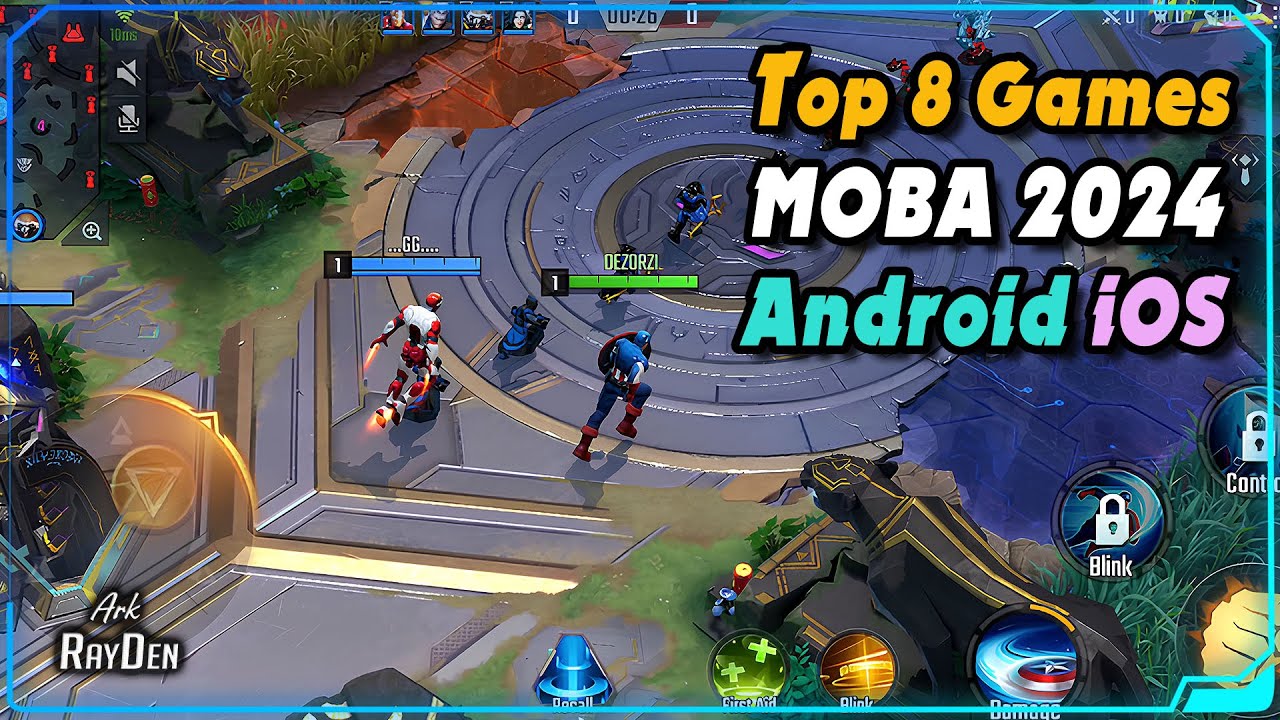 Top 8 MOBA Games for Android & iOS 2024 - YouTube