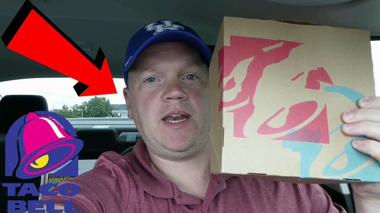 Taco Bell Triple Double Crunch Wrap Box (Reed Reviews) - YouTube