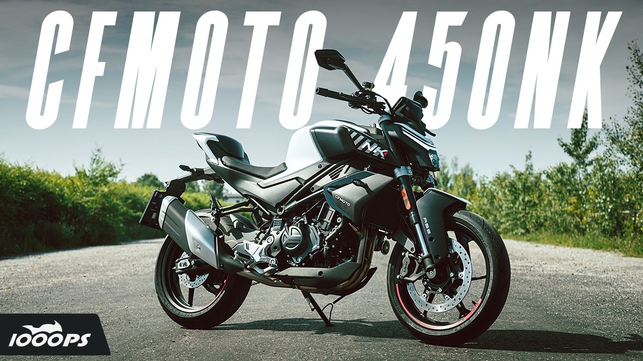 CFMOTO 450 NK: Affordable 2-Cylinder Nakedbike | 1000PS TV Motorcycle ...
