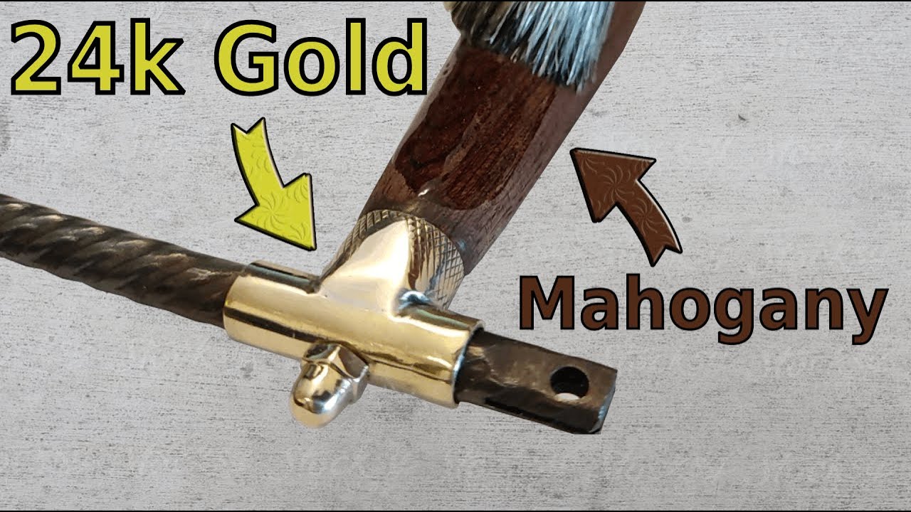 I Made An Amaizing Jewerly Saw From Old Rusty Scrap Metal and Brass ...