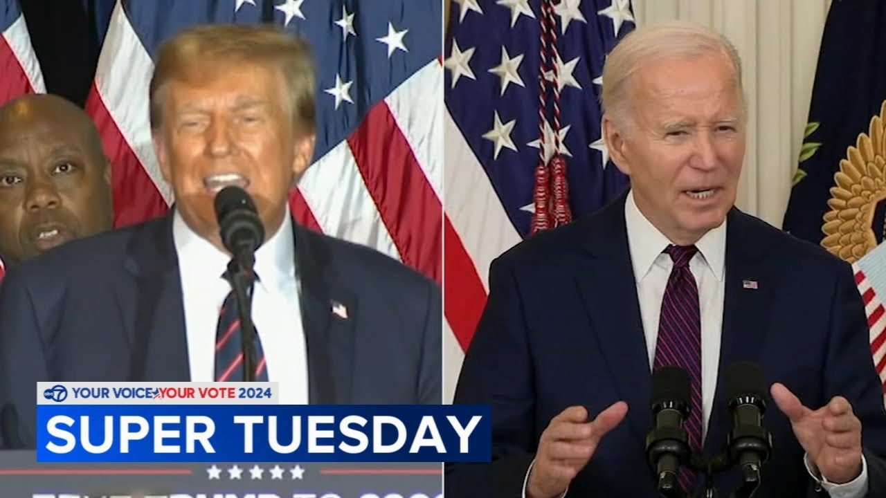 LIVE: Super Tuesday 2024 live results - YouTube