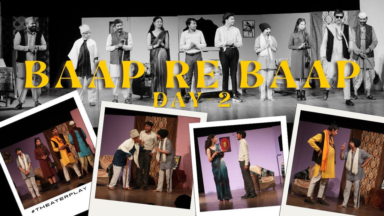 Baap Re Baap (Day-2) Theatre Play Performance | Rudraksh Production ...