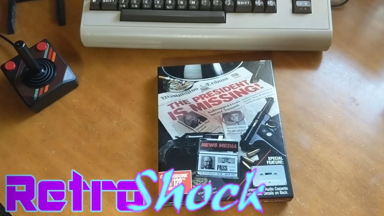 Unboxing The President Is Missing for the Commodore 64 - YouTube