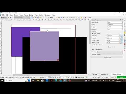 SCRIBUS - Lesson 09 - Load Images, Frame and Ratio, Adapt Sizes and ...
