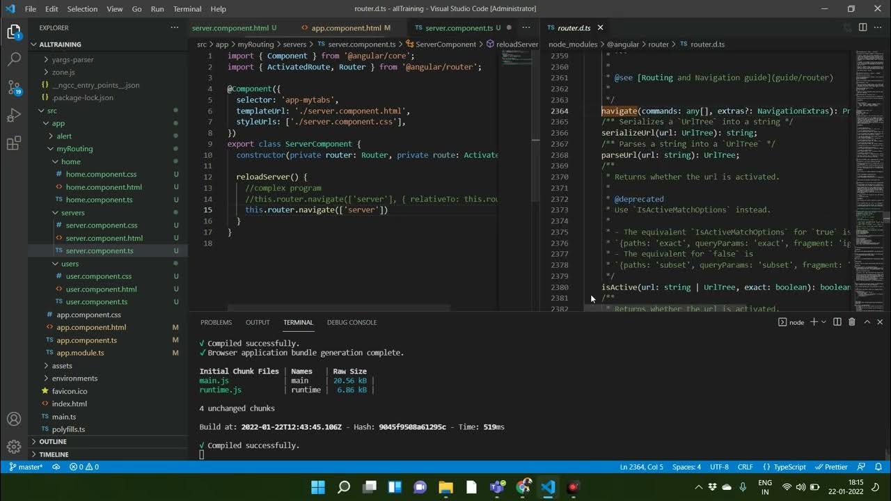 132 Using Relative Paths in Programmetical Navigation - YouTube