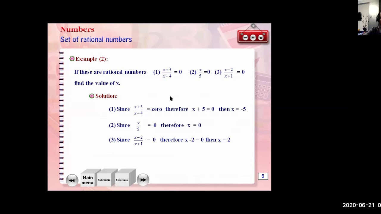 ( set of rational numbers ( grade 7 - YouTube