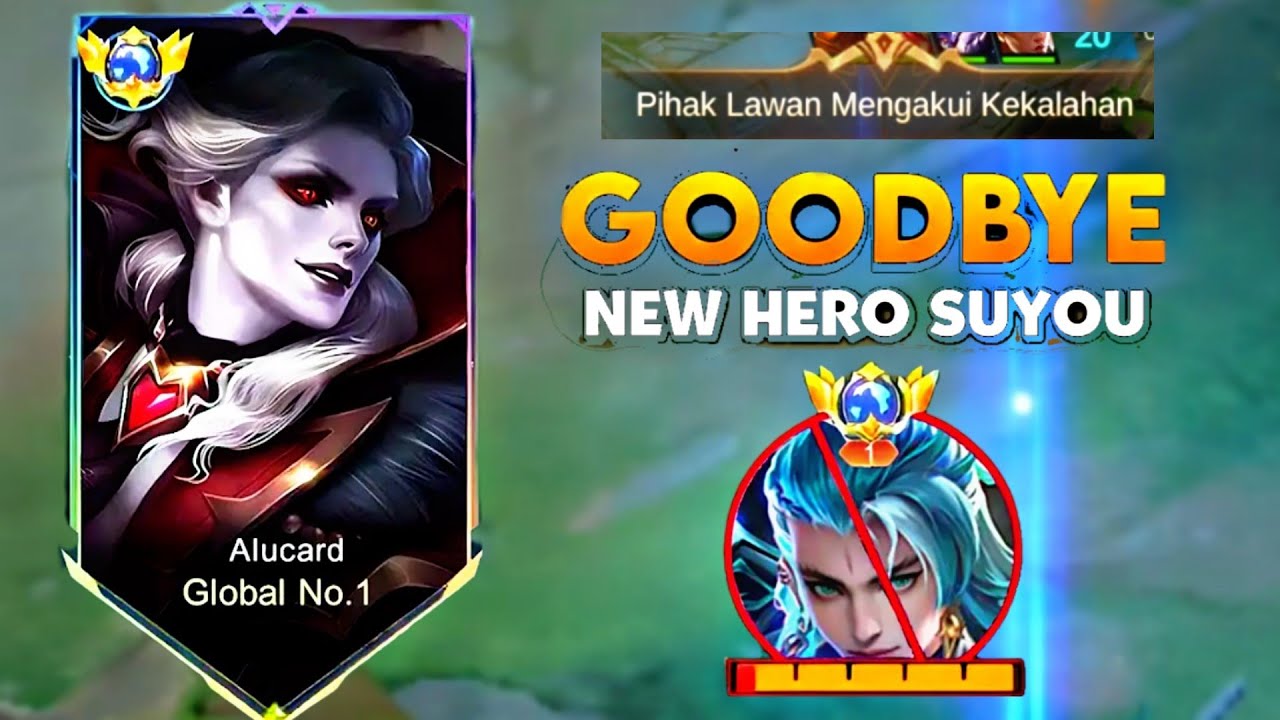 ALUCARD'THIS IS HOW YOU WELCOME A NEW HERO IN MLBB (goodbye su you ...