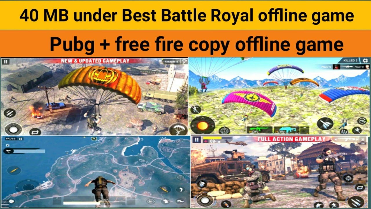Battle Royal offline game! top offline Battle Royal offline! pubg like ...