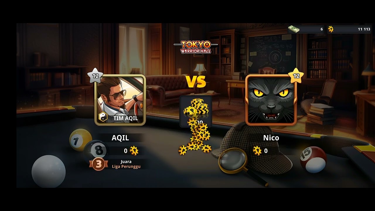 Hari Ini Aqil Main 8 Ball Pool Youtube