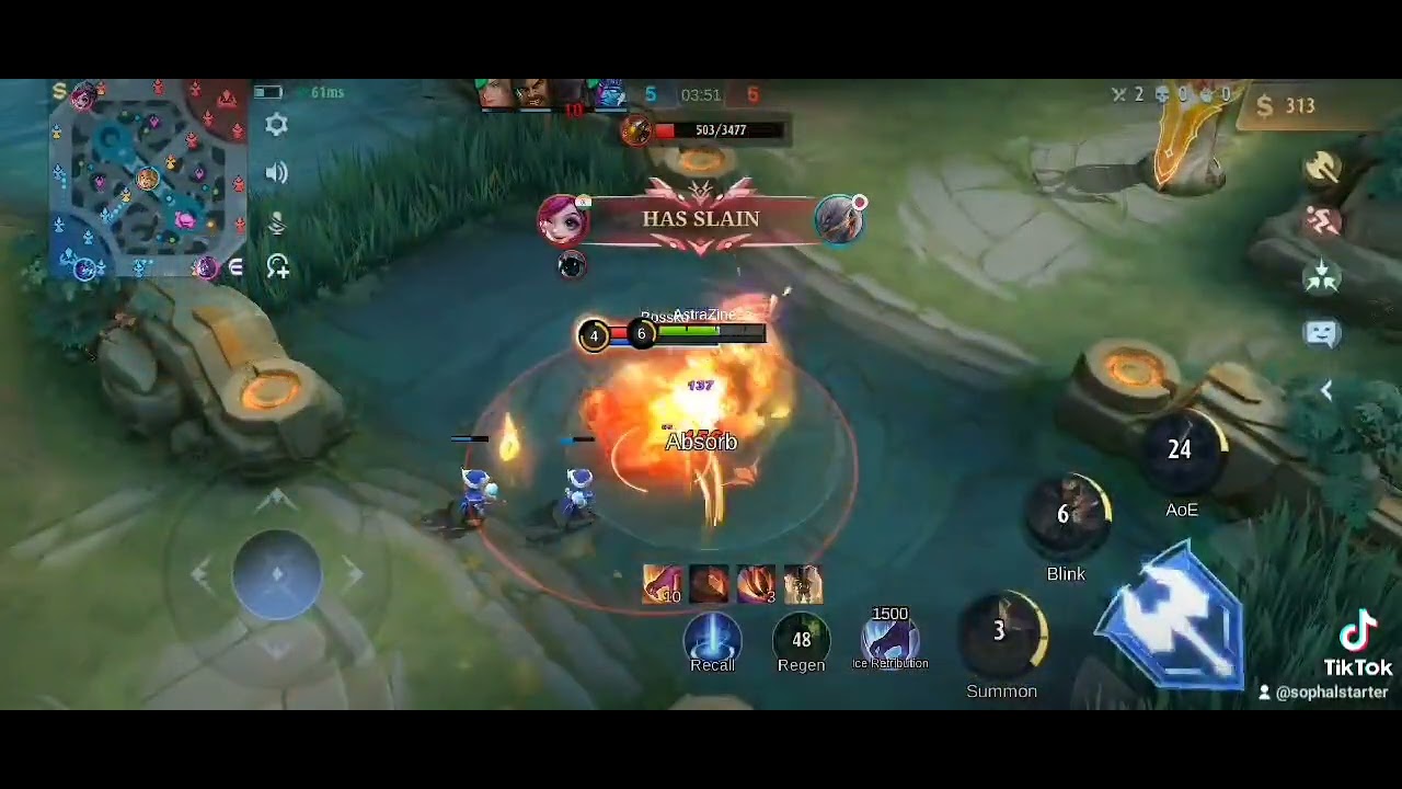 #MLBB New Assassin's Hero skill fight - YouTube