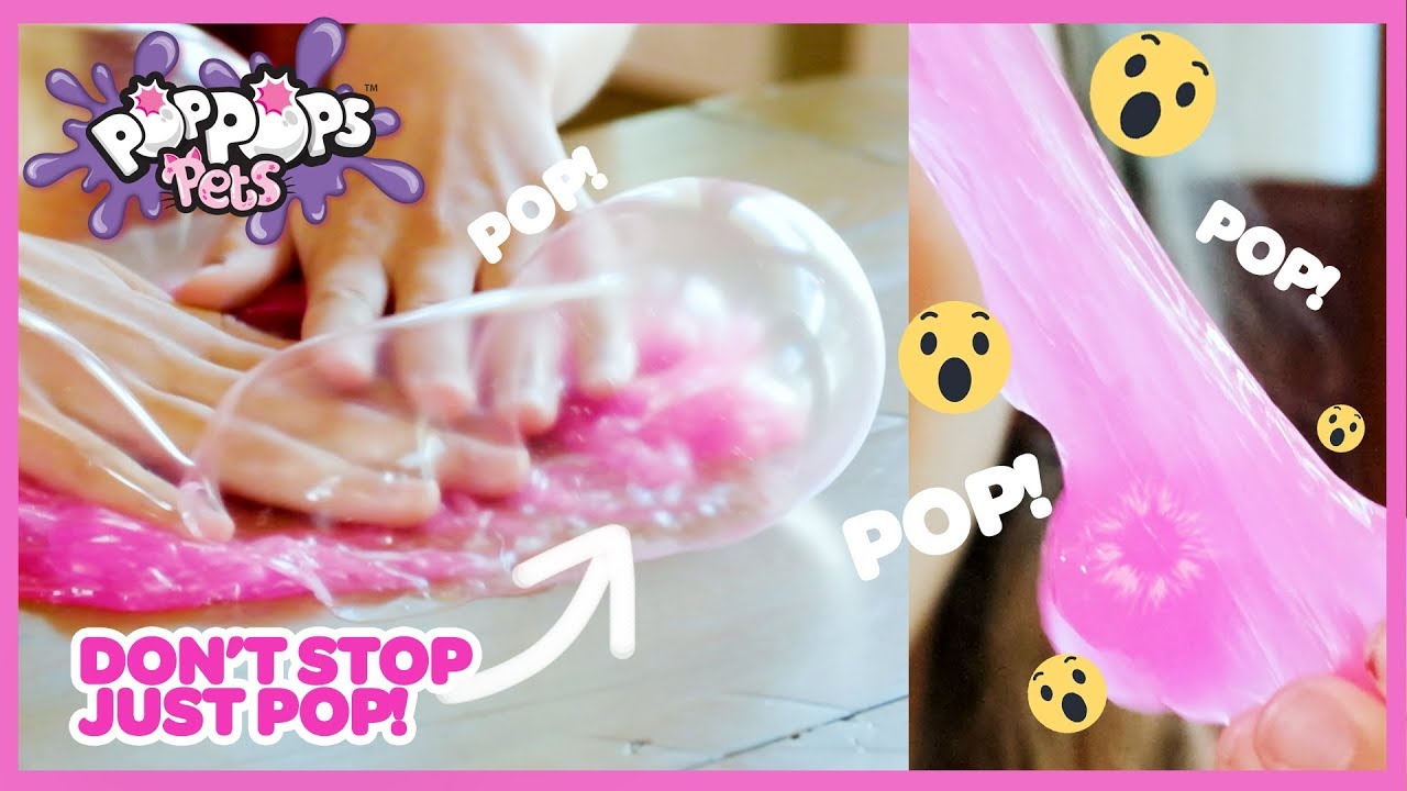 Pop Pops Pets | NEW Satisfying Popping Fluffy Slime Bubbles - YouTube