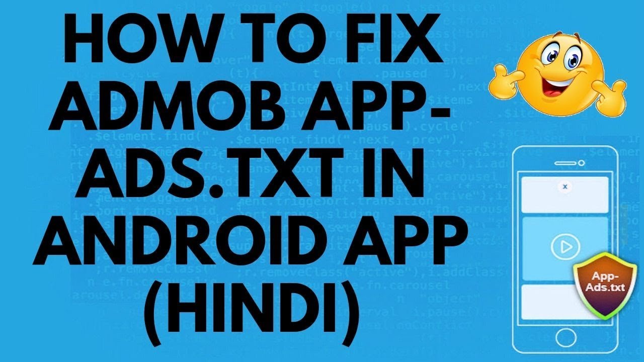 How to fix admob app-ads.txt in android app | AdMob august 2019 latest ...