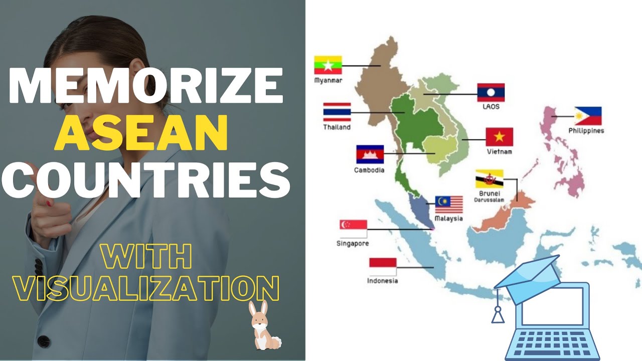 ASEAN Countries | Memory Trick to Memorize member countries of ASEAN ...
