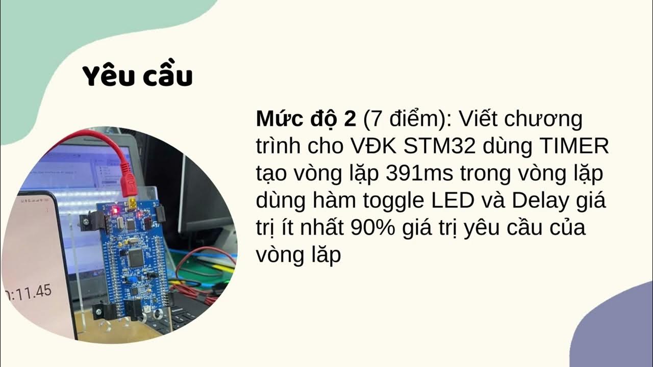 Bài 7 Lập trình Timer cho STM32F407 - YouTube