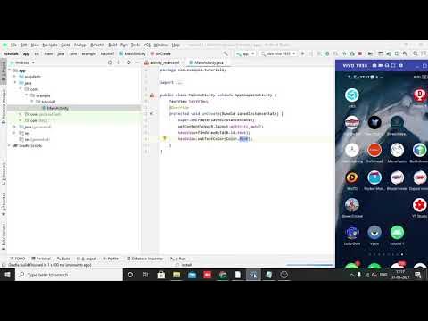 How to Change Text style and Text Color in android studio. | Android ...