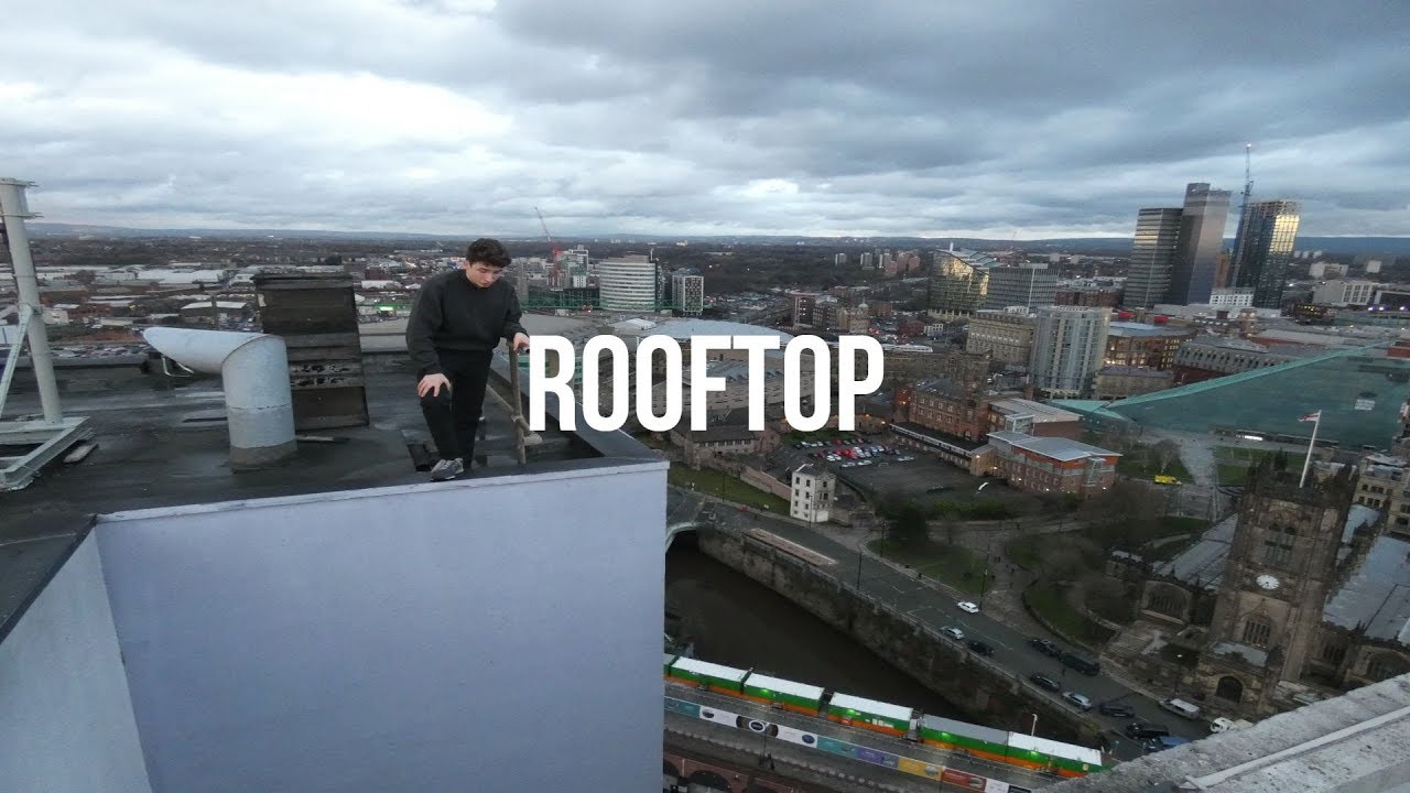 Abandoned rooftop in MANCHESTER - YouTube