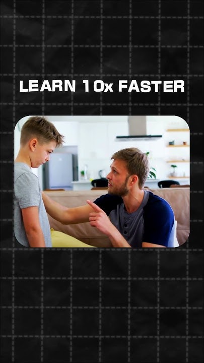How to Learn 10X FASTER | #shorts - YouTube