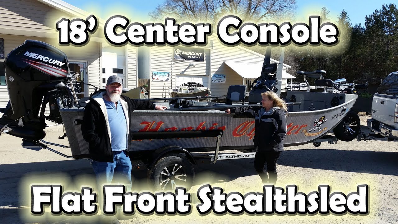 18 Foot Stealthcraft Jet Boat - Center Console Jetsled | 60" Model ...