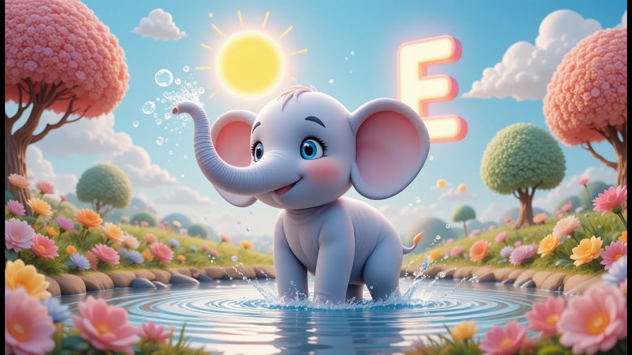 Elephant Counting Song | Learn Numbers with Elephants for Kids - YouTube