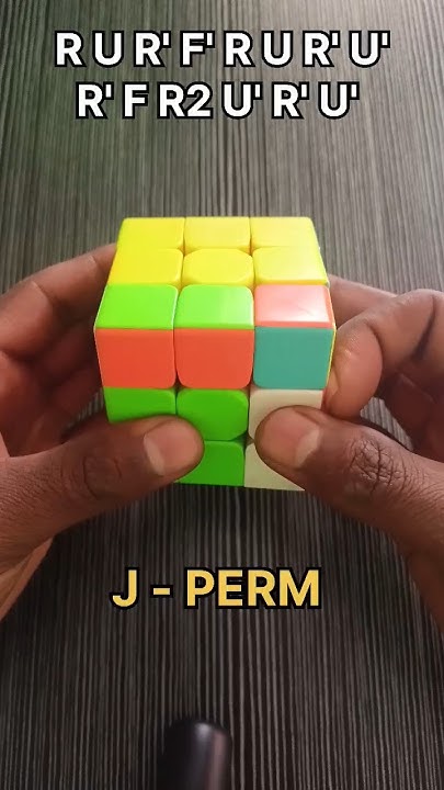 How to solve J - PERM | Last layer Algo | PLL Algo | J - PERM | Day 17 ...