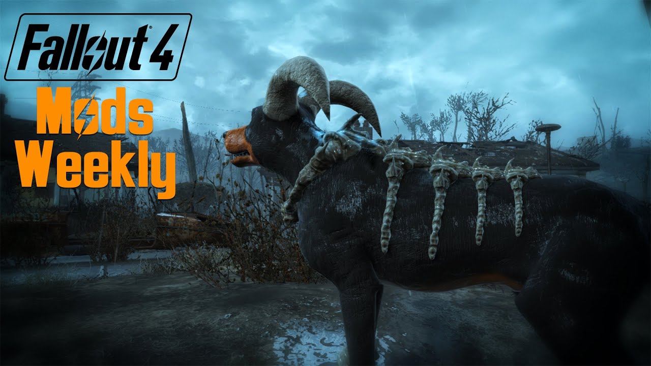Fallout 4 Mods Weekly - Week 12 (PC/Xbox One/PS4) - YouTube