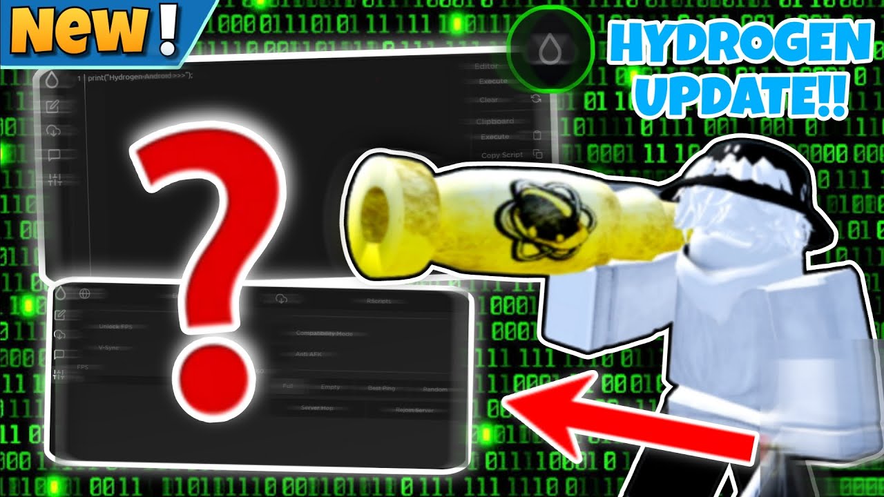 Hydrogen Mobile Executor New Update | Download Latest Version Roblox ...
