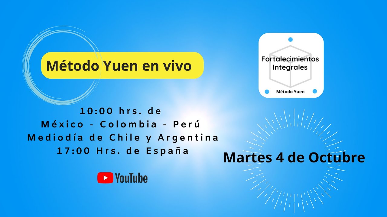 💢 Método Yuen en vivo 💢 - YouTube
