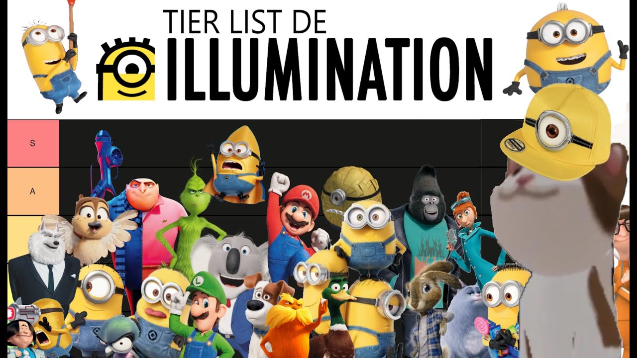 TIER LIST DE ILLUMINATION ENTERTAINMENT 2025 - YouTube