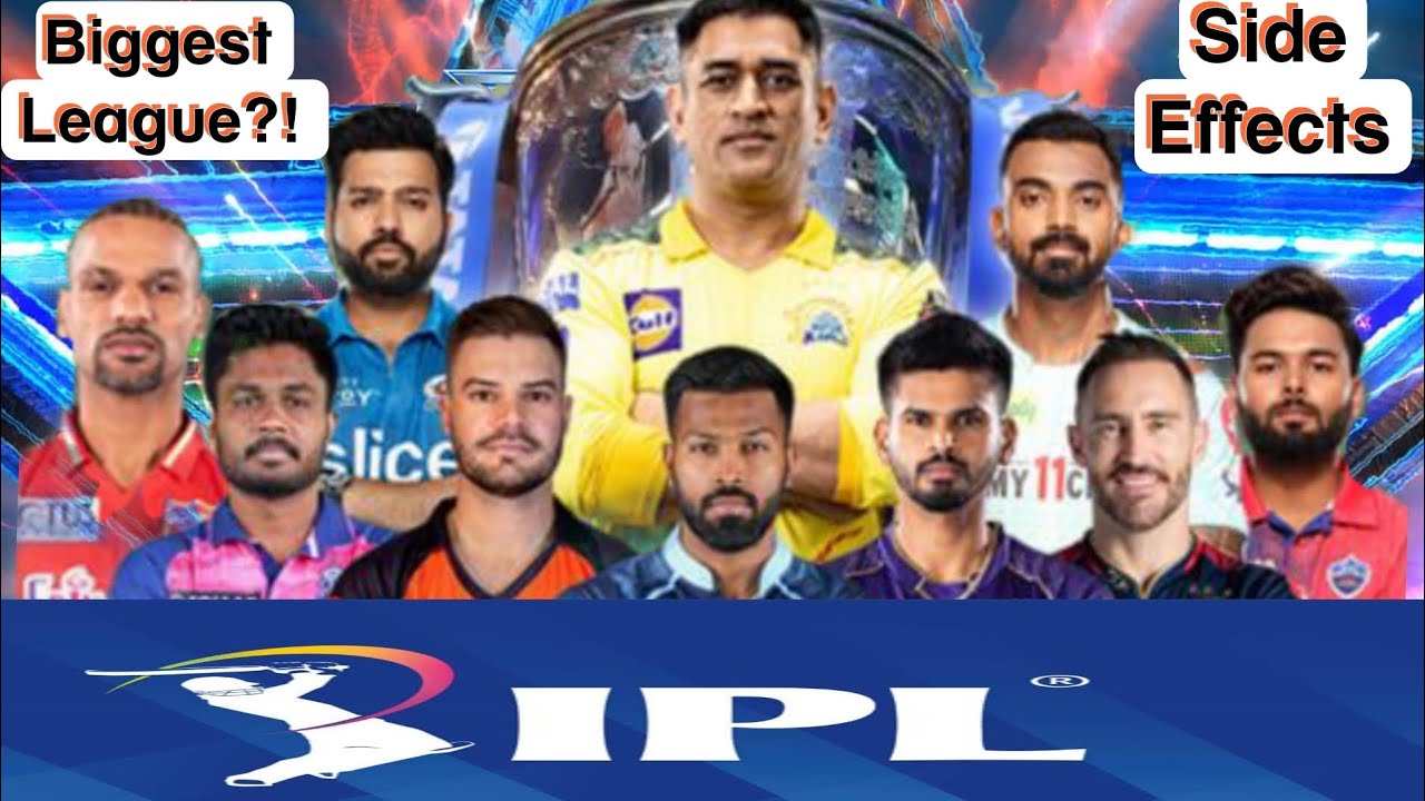 IPL Biggest League! | IPL Side Effects? | Why IPL2024 Is Dangerous For ...
