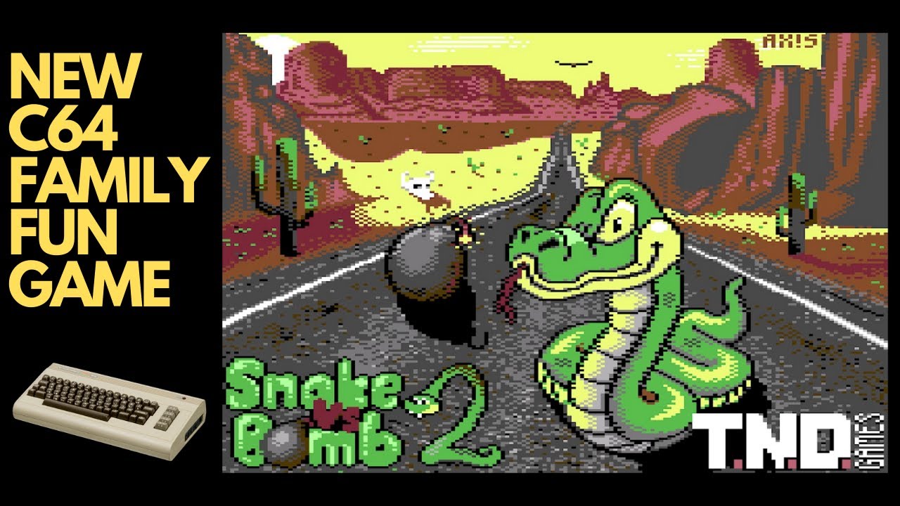 Snake Vs Bomb 2 - C64 Endurance Game Overview (2023) - YouTube