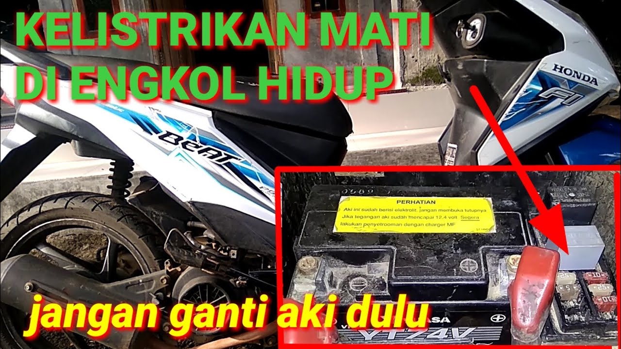 Kelistrikan Honda Beat Mati