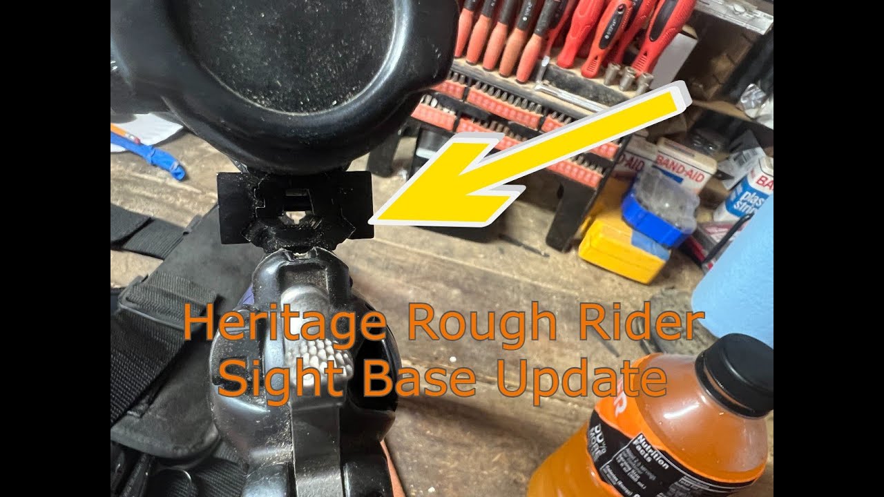 Heritage Rough Rider Carbine | Red Dot Mount Update - YouTube