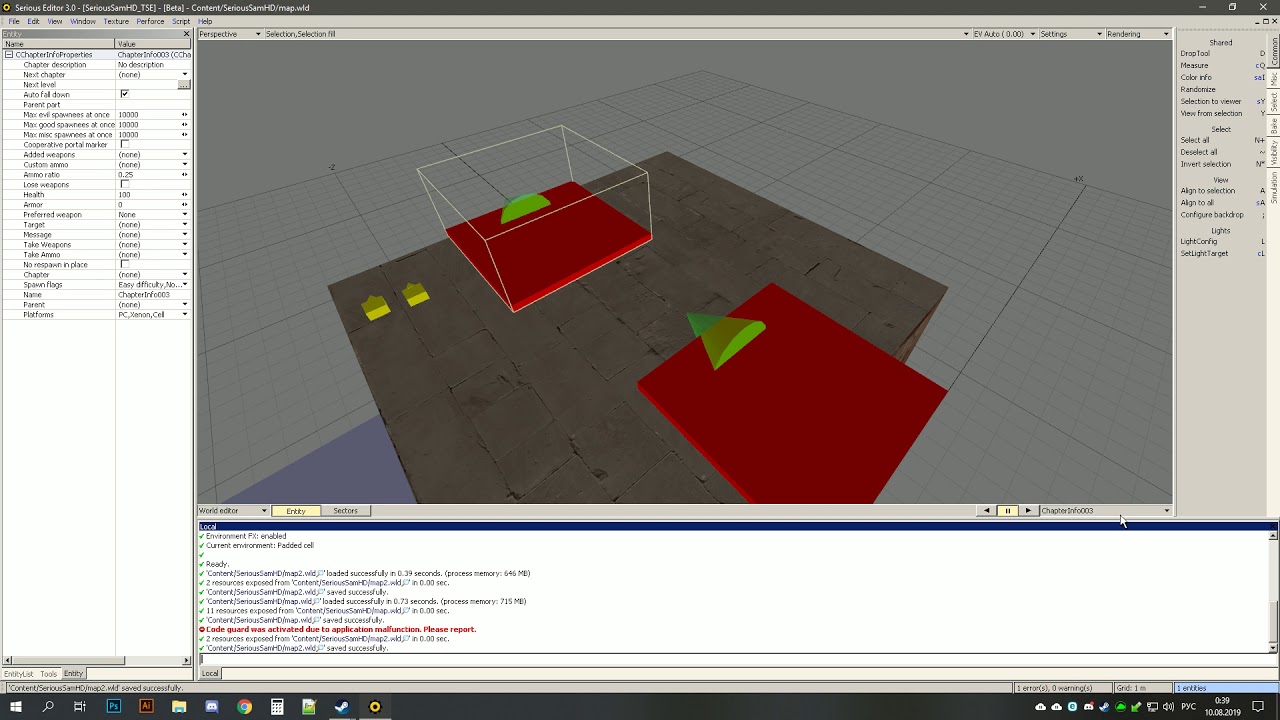 Serious Editor 3.0 — How to make end of level - YouTube