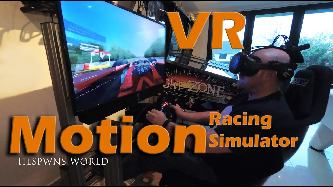 Amazing VR motion racing simulator - Next Level Racing Motion V3 - YouTube