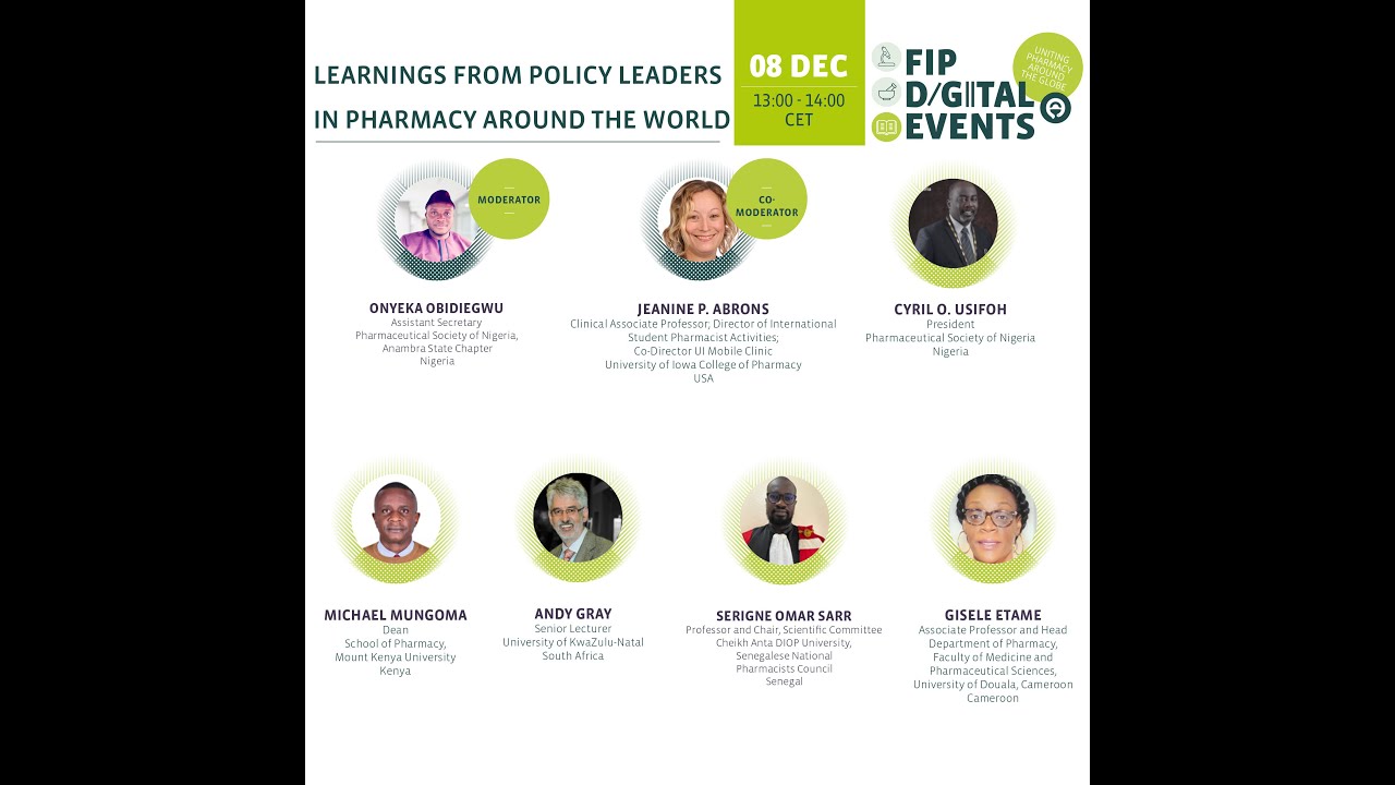 FIP ECPG Strategic Plan 2023-2030 Launch - YouTube