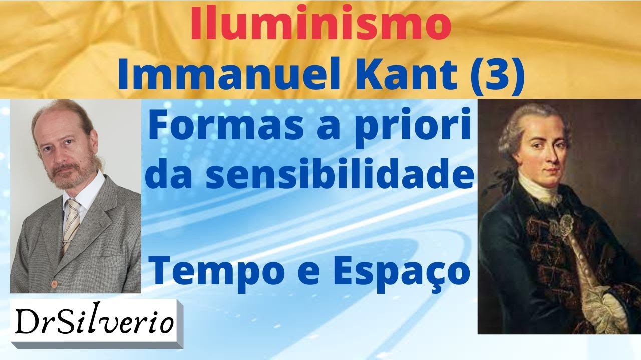 Immanuel Kant (3) * Formas a priori da sensibilidade Formas a priori da ...