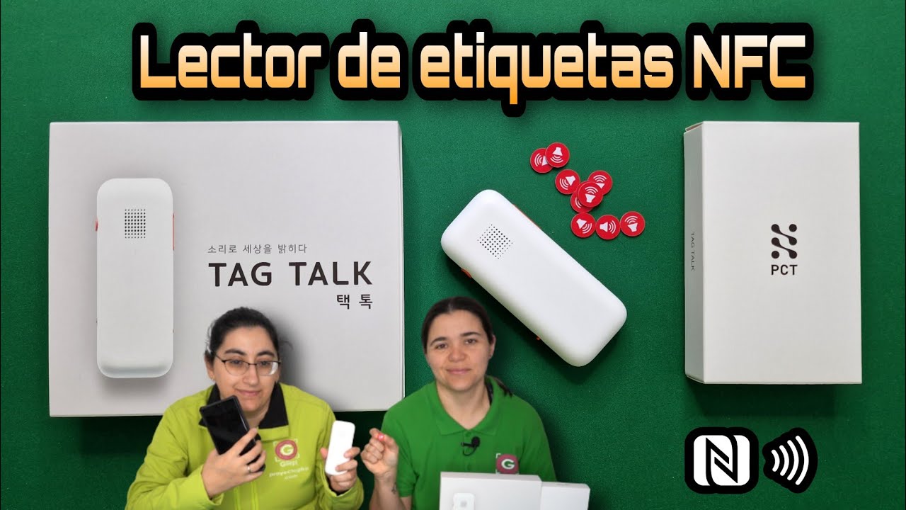 TAG TALK. Lector de etiquetas NFC con voz. - YouTube