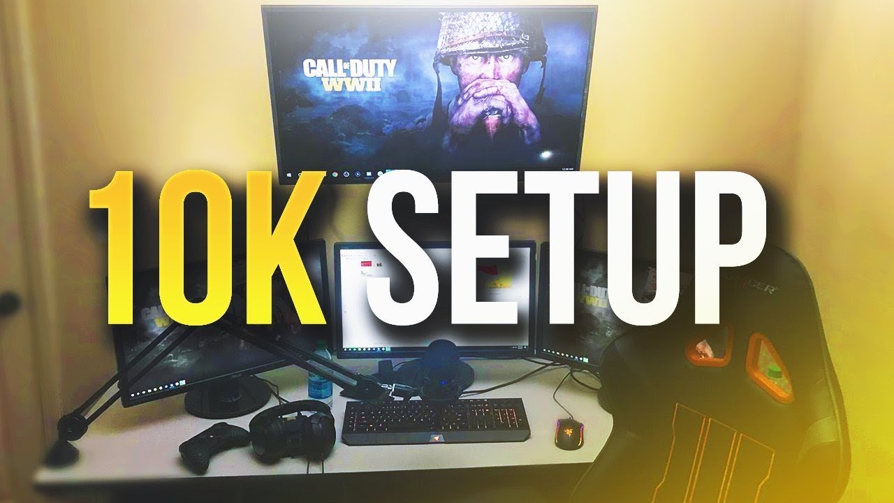 my ULTIMATE $10,000 Gaming Setup - YouTube
